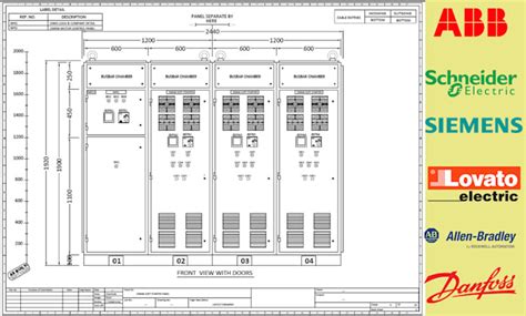 Design Electrical Panel Wiring Diagrams In Autocad By Chaminda321 Fiverr