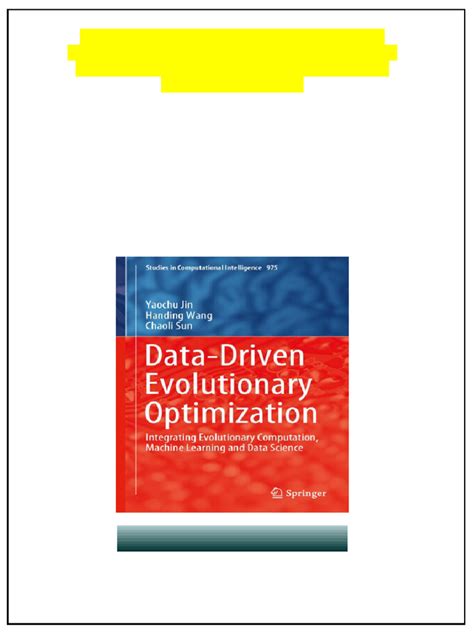 Data Driven Evolutionary Optimization Integrating Evolutionary