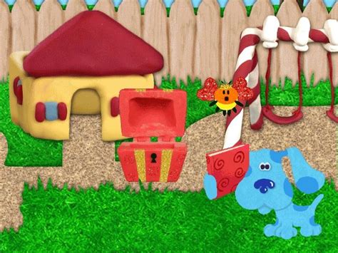 Screenshot Of Blues Clues Blues Treasure Hunt Windows 1999