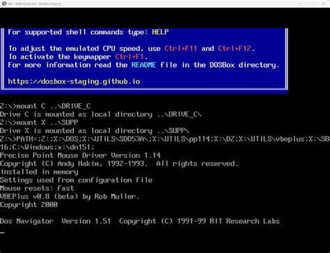 Staging Hangs On Startup · Issue 2002 · Dosbox Stagingdosbox Staging · Github