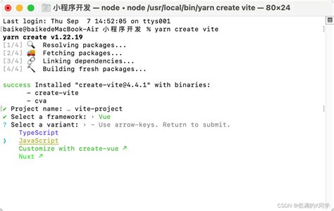 vue 项目搭建详细流程 CSDN博客