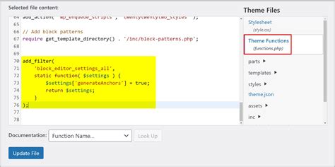 How To Enable Automatic Anchor Text Generation For Headings In Wordpress