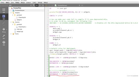 Qt项目添加protobuf(超详细)qt Protobuf Csdn博客 Qt项目添加protobuf(超详细)qt Protobuf Csdn博客