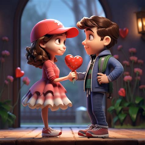Romantic Cartoon Characters Images Free Download On Freepik