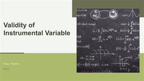 Validity Of Instrumental Variable Ppt Graphics Acp Ppt Slide