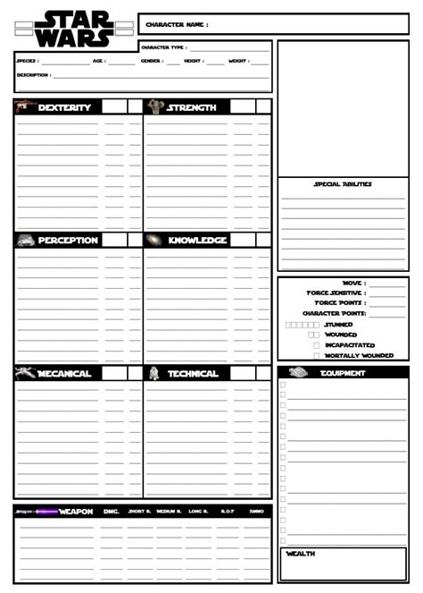 Character Sheets