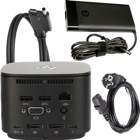 Stacja dokująca HP THUNDERBOLT DOCK G2 ORYGINALNY ZASILACZ 230W USB C DP RJ Sklep Opinie
