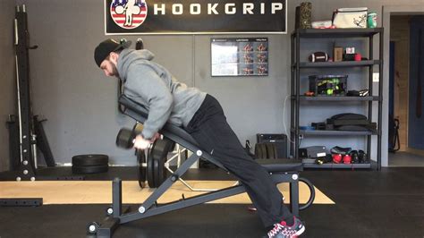 Chest Supported Dumbbell Row Youtube