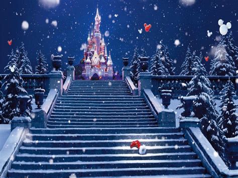 Christmas Disney Wallpapers Wallpaper Cave