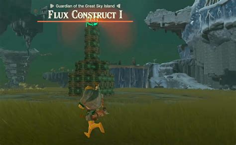 Hw To Beat Flux Construct I In Zelda Tears Of The Kingdom A