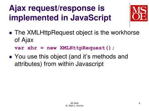 ppt introduction to ajax powerpoint presentation free download id 5231634