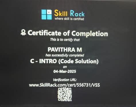 Cprogramming Skillrack Codingjourney Learningneverstops Pavithra M