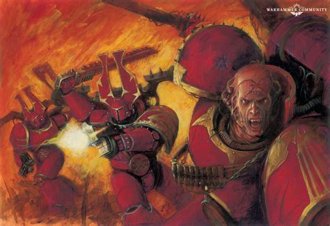 Warhammer Art Through The Years World Eaters