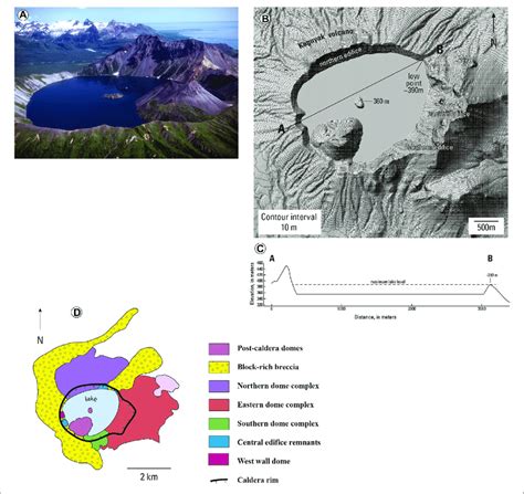 photograph ifsar derived topographic map cross section and