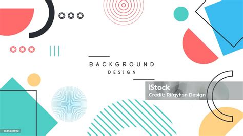 기하학적 모양 요소 벡터가 있는 추상 배경입니다 방문 페이지 책 표지 브로셔 전단지 잡지 모든 브랜딩 배너 헤더 프리젠 테이션 및 벽지 배경에 사용할 수 있습니다 80에