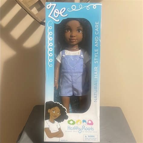 Zoe Ltd Toys Healthy Roots Natural Dolls Zoe Brand New In Box