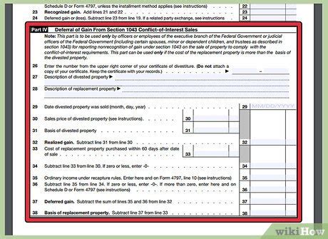 How To Fill Out Form 8824 5 Steps With Pictures Wikihow Life