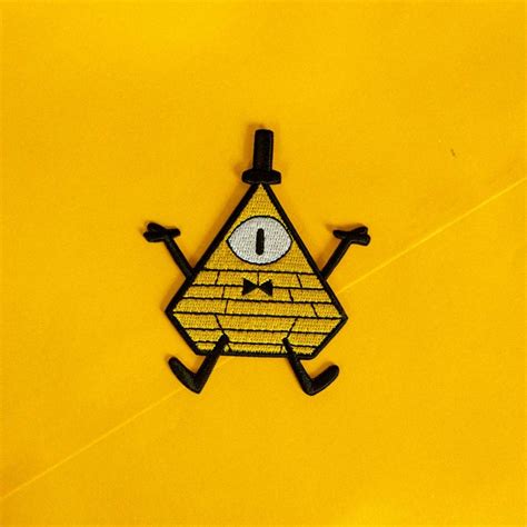 Bill Cipher Iron On Patch Etsy Bill Cipher Iron On Patch Etsy