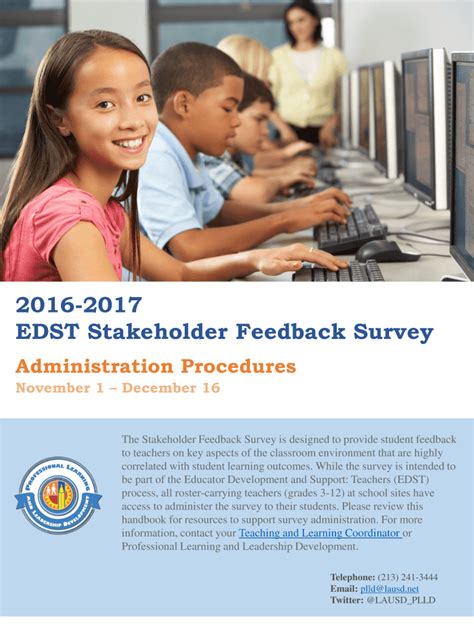 Fillable Online Edst Stakeholder Feedback Survey Fax Email Print