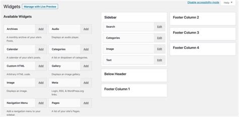 Wordpress Widgets How To Add And Use Them Complete Guide