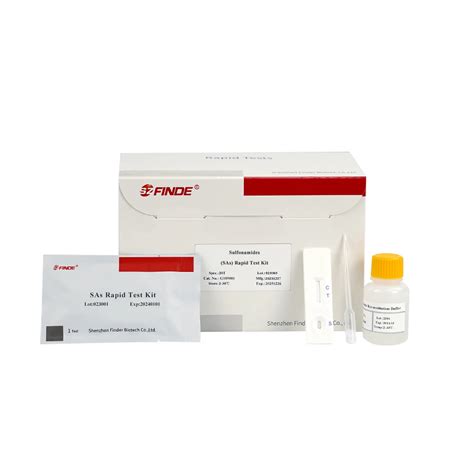 Ciprofloxacin Rapid Test Kit Cpfx Test Food Safety Detection Strip