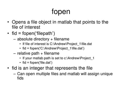 Ppt Matlab Training Session 5 Importing Data Powerpoint Presentation Id 2998785