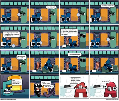 Sam Comic V Gets Bullied1 Comic Studio