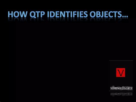 Qtp Object Identification Ppt Technology And Computing