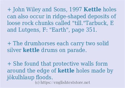 Sentence Example Of Kettle EnglishTestStore Blog