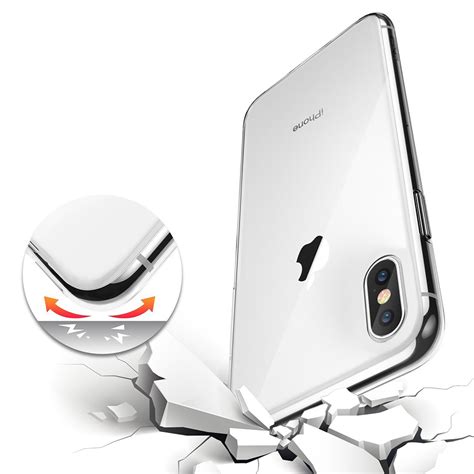 Flexi Slim Gel Case For Apple IPhone Xs Clear