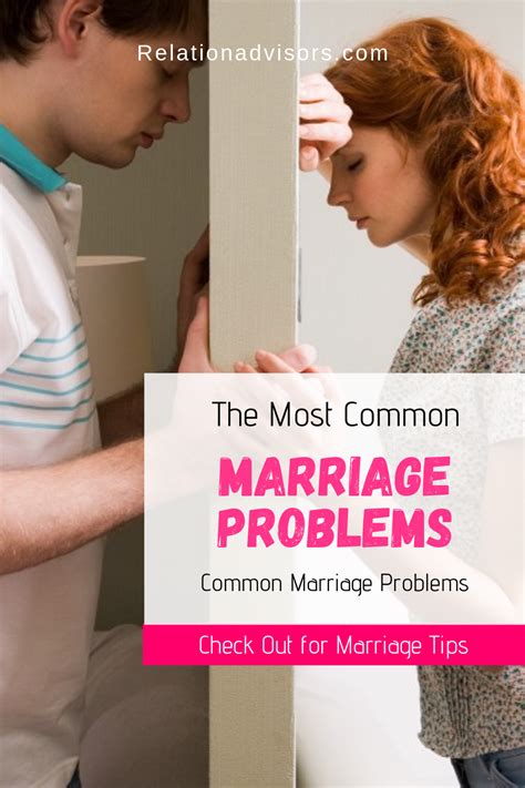 The Most Common Marriage Problems And What To Do For These Marriage