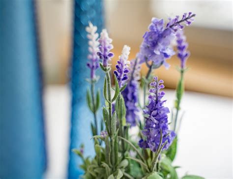 Искусственные цветы 800063 сиреневый Kaemingk ЛАВАНДА в горшке