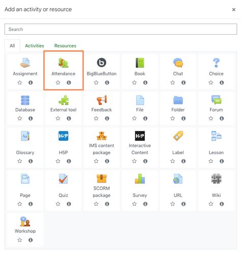 using the attendance module in moodle moodle us