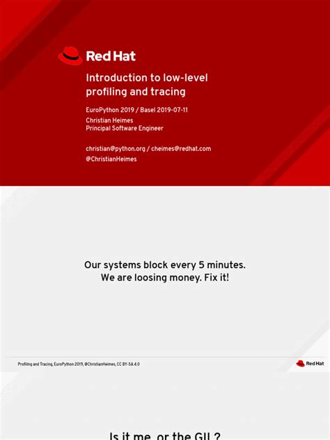 Introduction To Low Level Profiling And Tracing Pdf Central