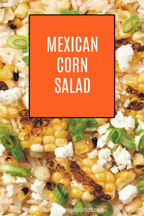 Mexican Corn Salad Mommy Evolution