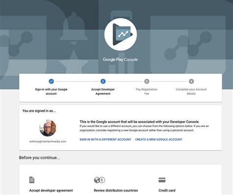 Create A Google Play Developer Account InterTech Media