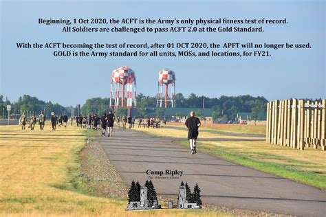 Camp Ripley The Army Combat Fitness Test Will Still Be