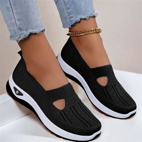 Womens Shoes Summer Breathable Shoes Non Slip Soft Sole Casual Shoes