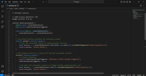 Securing Smart Contracts My Experience With A Vulnerable Solidity Code