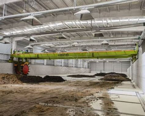 Poultry Waste Composting Suitable Compost Machine