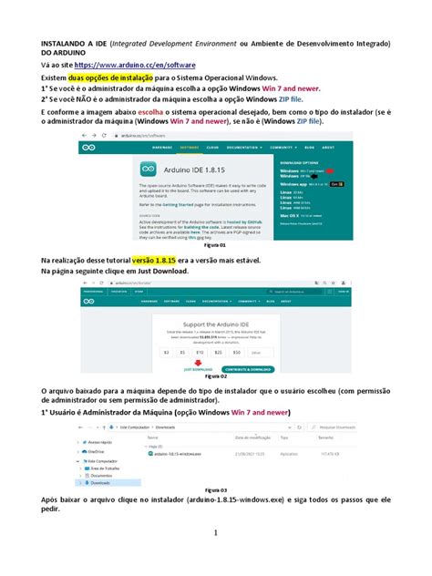 Instalando E Configurando O Ambiente De Desenvolvimento Arduino Passo