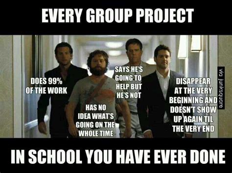 Teacher Meme Students On Group Projects Faculty Loungers Ts For