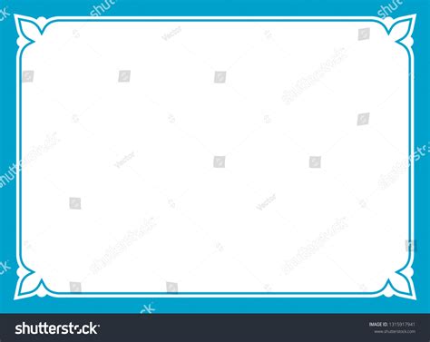 Vector Vintage Text Box Border Frame Stock Vector Royalty Free Shutterstock