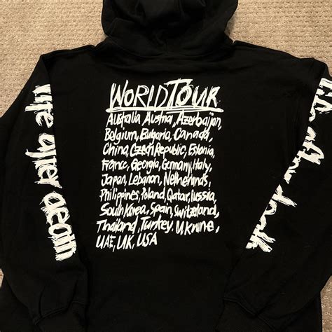 Vetements World Tourlife After Death Hoodie Depop