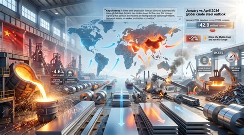 Global Crude Steel Production Forecast Revision 2026