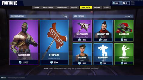 Fortnite Item Shop