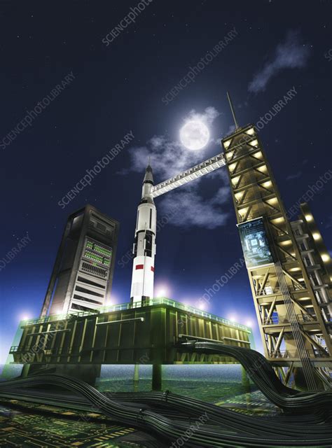 Computational Demands Of Space Technology Conceptual Illustration Stock Image F043 8541