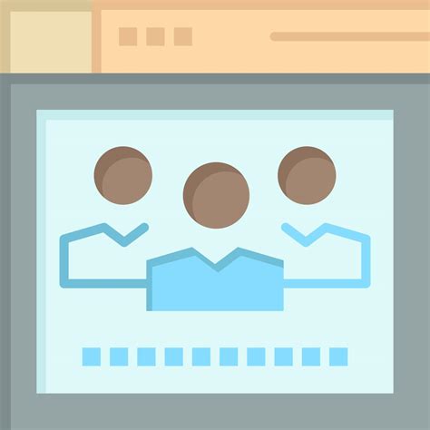 Browser Network Web Education Flat Color Icon Vector Icon Banner