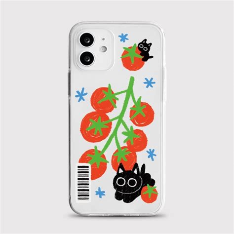 8톤트럭케이스 [젤리 달려토마토]아이폰케이스 갤럭시 핸드폰 휴대폰 아이폰16 15 14 13 12 11 X Xs Xr 8 7 6 Se2 Se3 프로 미니 맥스 커플 S24
