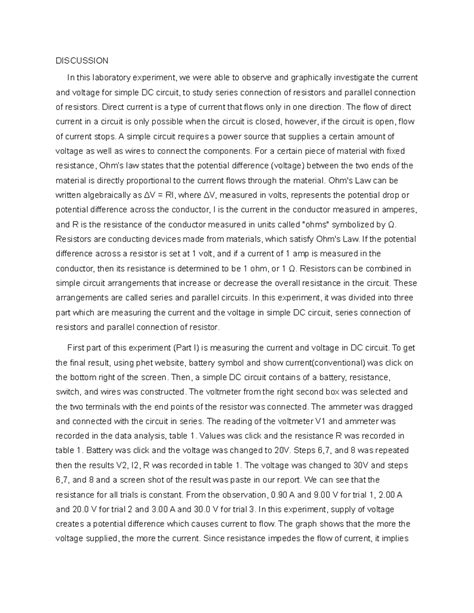 Lab Report Physic Discussion DISCUSSION In This Laboratory Experiment We Were Able To